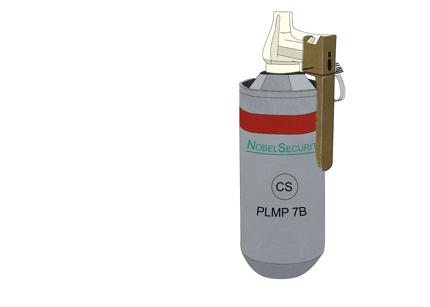 Grenade Lacrymogène - Alsetex & Nobel - Maintien de l'ordre